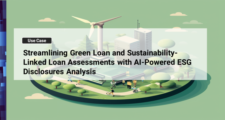 Streamlining Green Loan and Sustainability-Linked Loan Assessments with ...